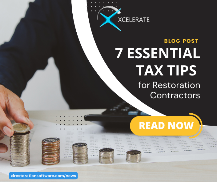 7 Essential Tax Tips for Restoration Contractors